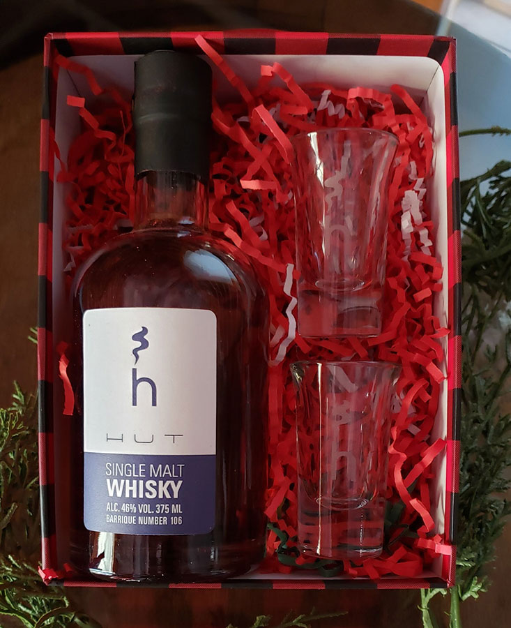 Hut Spirits single malt whiskey | Bragg Creek Distillers
